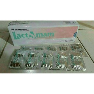 Jual ( ECER ) Lactamam Asi booster pelancar ASI 60 tablet (1 box ...