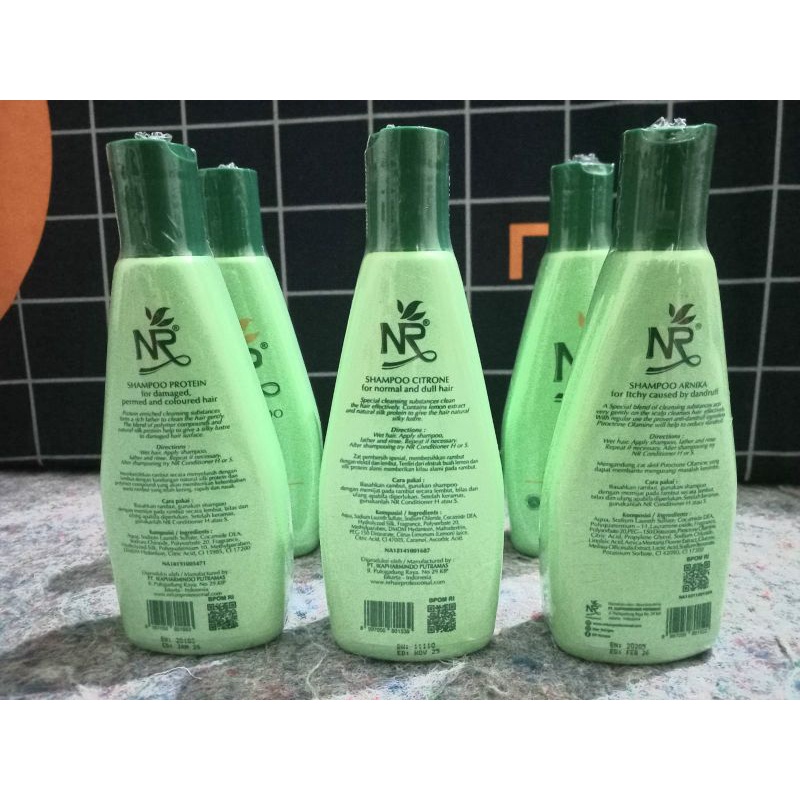 Jual NR Shampoo Arnika/Protein/Citrone 200ml | Shopee Indonesia