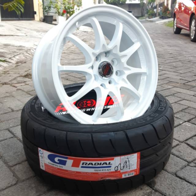 VELG Repl. RAYS Ce28 R15 White | Shopee Indonesia