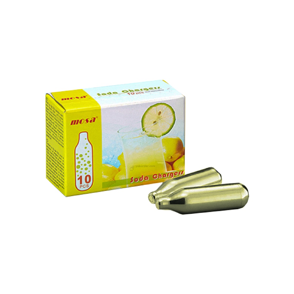 Jual Mosa CO2 Soda Charger 10 Pcs | Shopee Indonesia