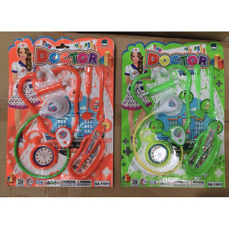 Jual Mainan Dokter Set Mika Doctor Tools GA11011 | Shopee Indonesia
