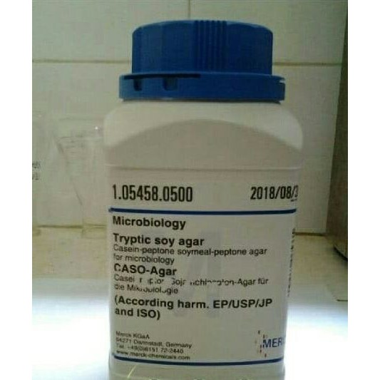 Jual Tryptic soy agar 500 gr TSA Agar Merck 105458 | Shopee Indonesia