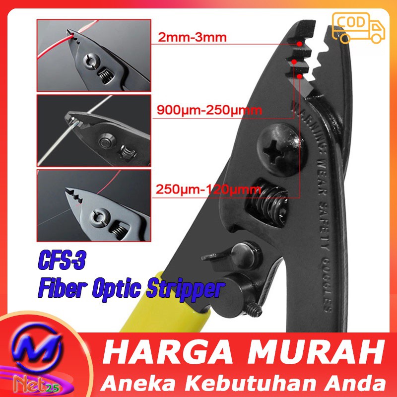 Jual Stripper Fo Striper Tool Lubang 3 Tang bosi hole Pengupas Kabel ...