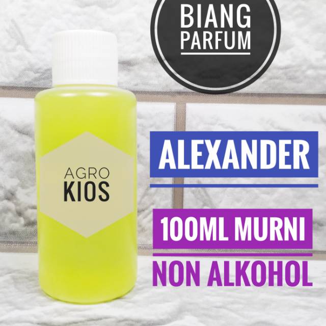 Jual BIANG PARFUM MURNI ALEXANDER 100ml TANPA CAMPURAN | Shopee Indonesia