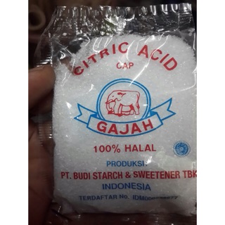 Jual Citrun / Citric Acid Cap Gajah isi 20pcs | Shopee Indonesia