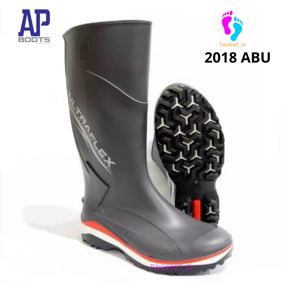 Jual AP BOOTS 2018 ULTRAFLEX 39-43 ABU - BOOT SAFETY KARET - AP BOOTS ...