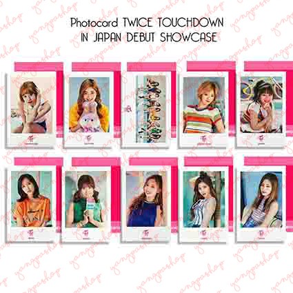 Jual [READY / SET] TWICE TOUCHDOWN IN JAPAN DEBUT SHOWCASE TWIC PHOTOCARD FAN MADE UNOFFICIAL ...