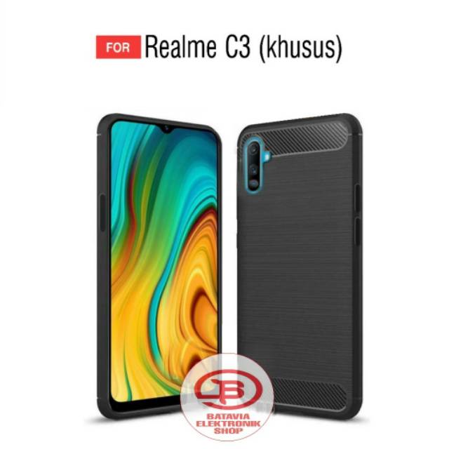 Jual Case Carbon Realme C3 (Real) | Shopee Indonesia