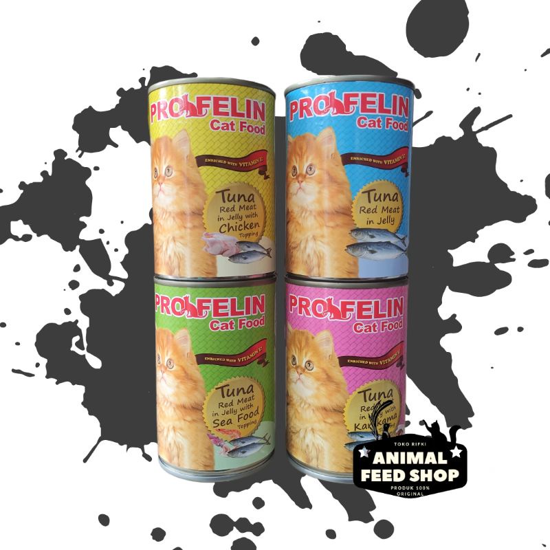 Jual Profelin cat 400g Wet Food Profelin Kaleng Makanan Kucing Basah ...