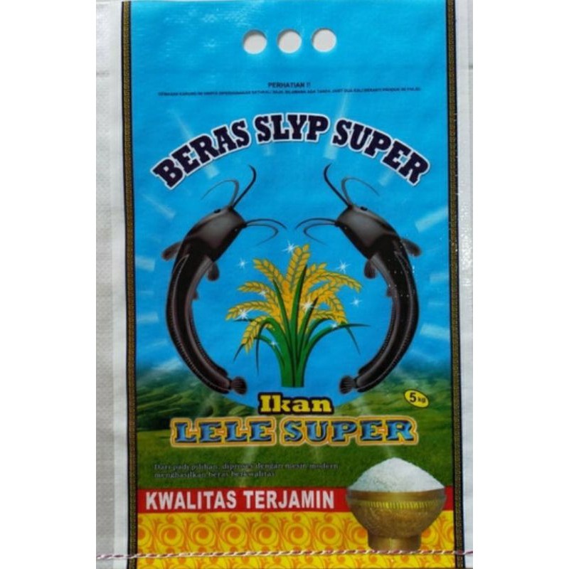 Jual Plastik Beras 5 kg Cap Lele Super | Shopee Indonesia