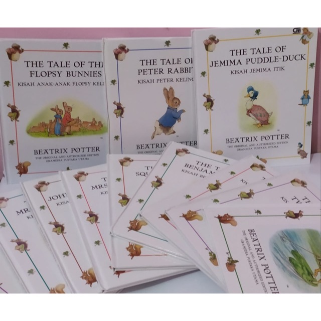 Jual Peter Rabbit Box Set by Beatrix Potter | Shopee Indonesia