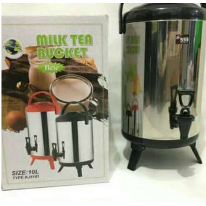 Jual Dispenser Teh Dispenser Kopi 10L DRINK JAR Milktea Bucket ...