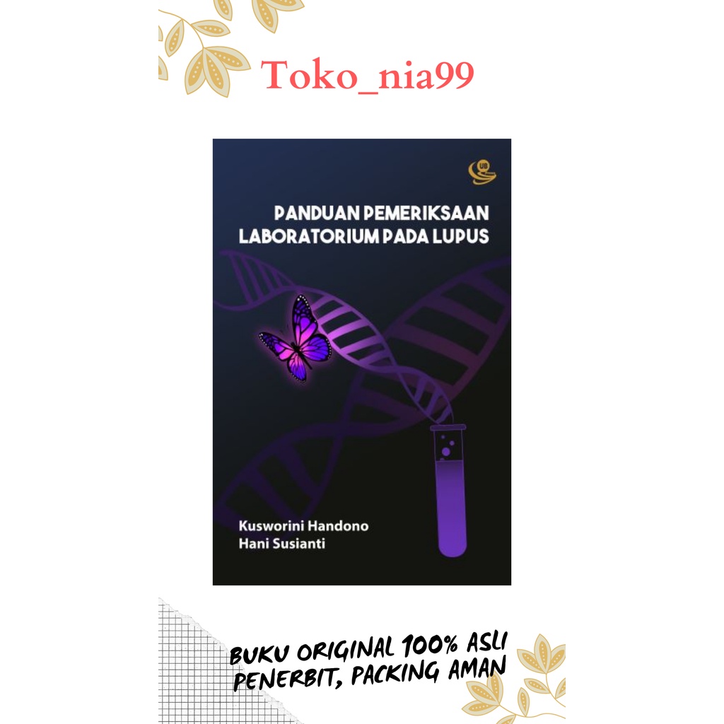 Jual Buku ORI Panduan Pemeriksaan Laboratorium pada Lupus | Shopee ...