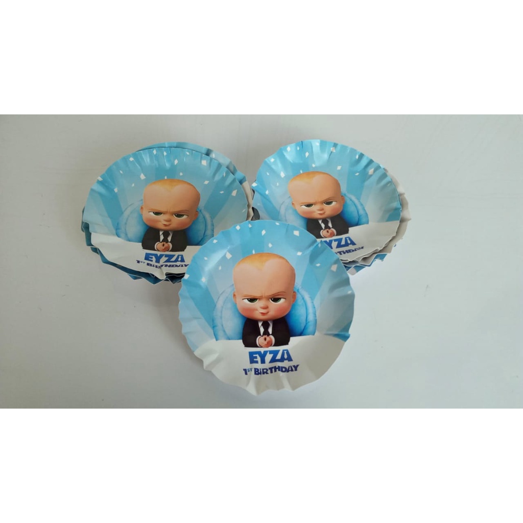 Jual piring kertas baby boss / paper plate baby boss / piring kertas ...