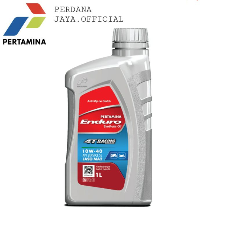 Jual Oli Enduro Pertamina Synthetic 4T Racing 10W-40 Motorcycle 1 Liter ...