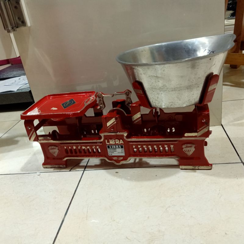 Jual Timbangan Duduk Bebek / Timbangan Dacin 10kg merk Libra | Shopee ...