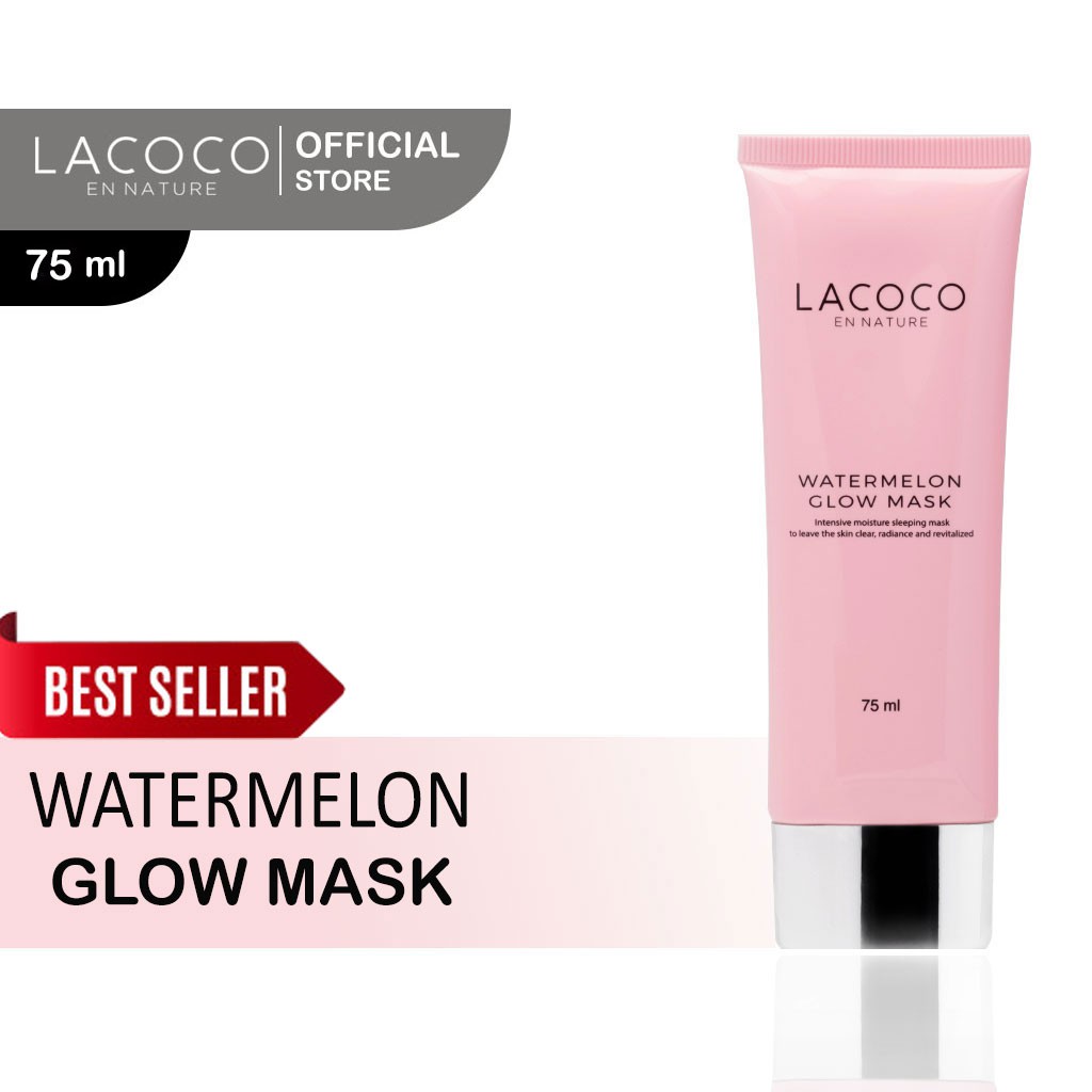 Jual LACOCO watermelon glow mask Original Sleeping Mask Indonesia ...