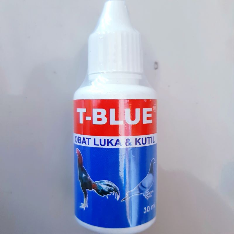 Jual T - BLUE Obat Biru Kutil Cacar Luka Luar Terbuka 30ml Ayam dan Burung Indonesia|Shopee ...