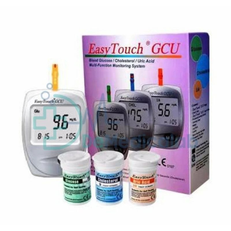 Jual Alat Test 3 Macam Easytouch Gula, Asam Urat dan Cholesterol / ET ...