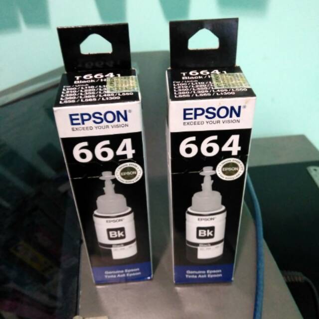 Jual Tinta epson 664 black original | Shopee Indonesia