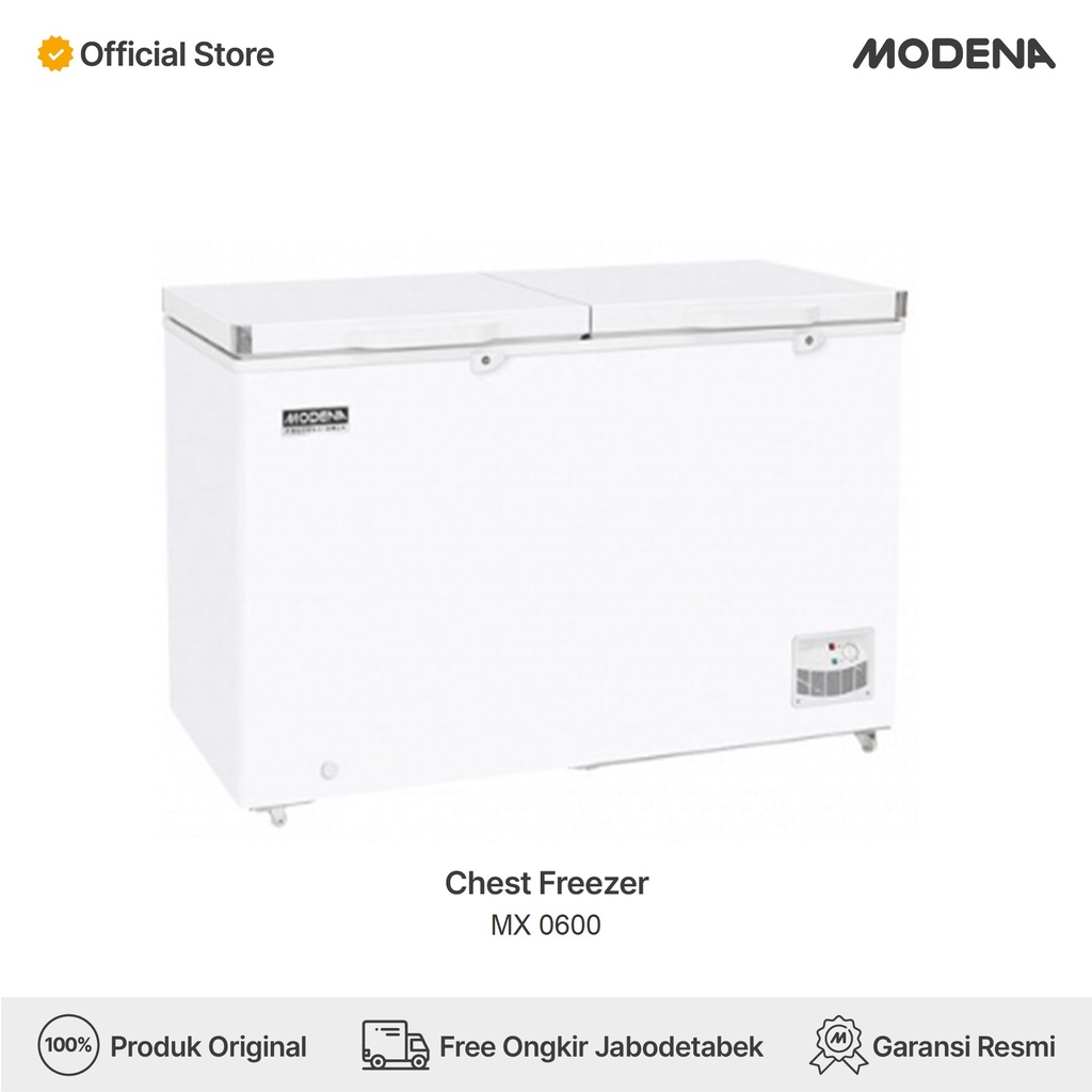 Jual MODENA Dual Chamber Freezer - MX 0600 | Shopee Indonesia