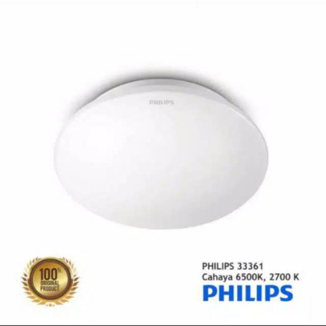 Jual Lampu LED Ceiling Philips 6w 6 Watt Moire 33361 D255 Hias Plafon ...