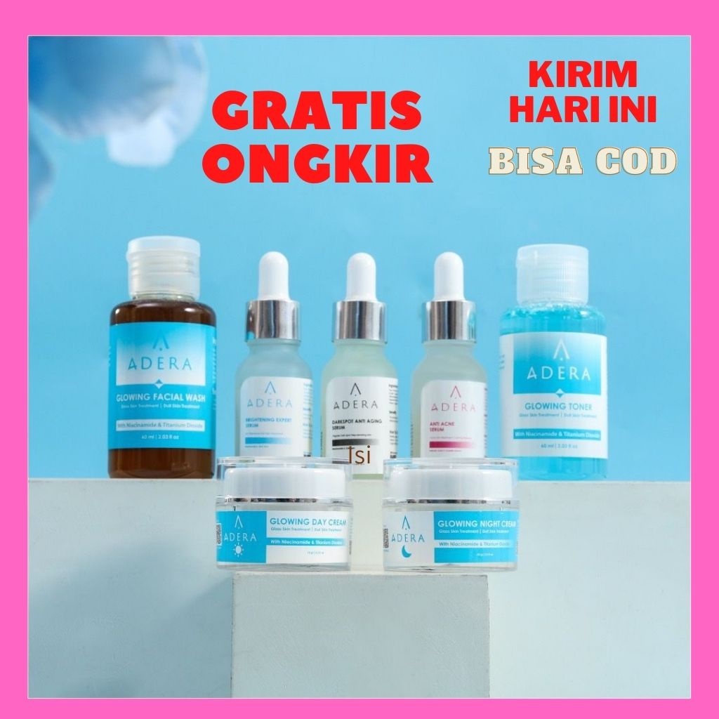 Jual Adera Face Serum Anti Acne/Jerawat, Dark Spot/Flek Hitam, Brightening/Pemutih ORIGINAL ...