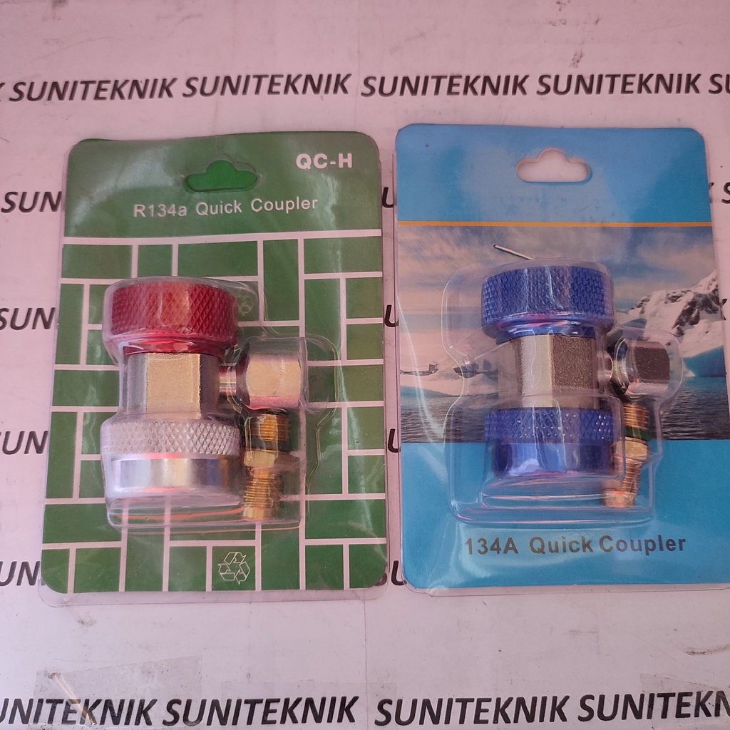 Jual QUICK COUPLER R134 LOW & HIGH - QUICK 134a L&H - QUICK COUPLER ...