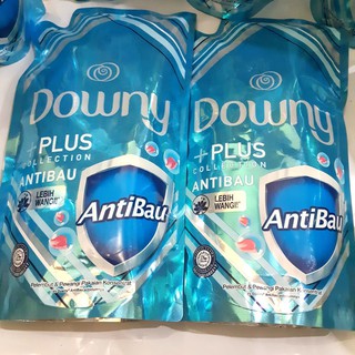 Jual Pelembut dan Pewangi Pakaian Downy Plus AntiBau 650ml | Shopee ...