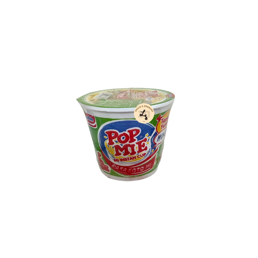 Jual Pop Mie Instant Mini/Besar Rasa Baso/Pedas/Goreng/Soto/Ayam Bawang ...