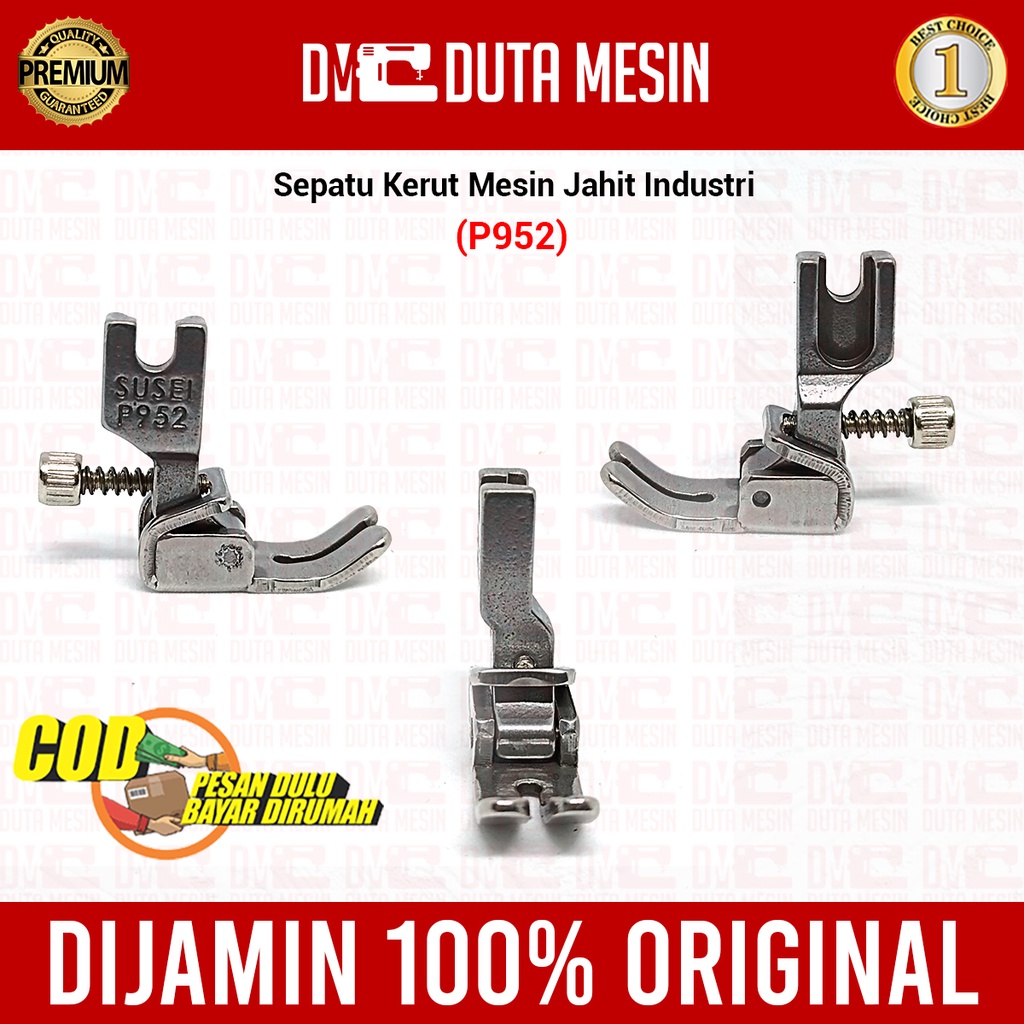 Jual 100% ORI Sepatu Kerut Mesin Jahit High Speed Jarum 1 Industri - P952 | Shopee Indonesia