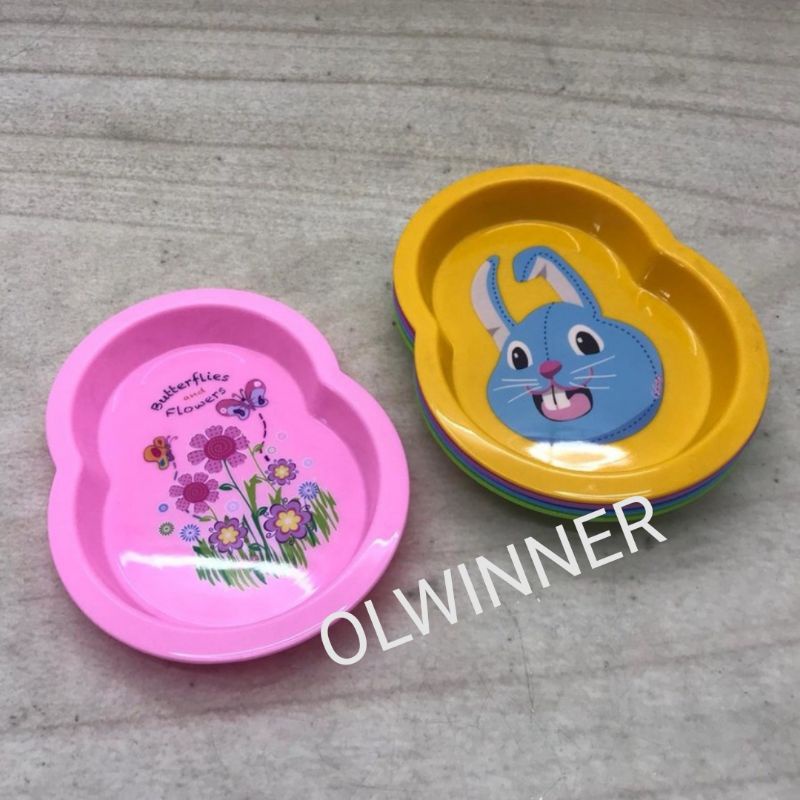 Jual Piring Naha Calista/Piring Plastik Lucu/Piring Plastik Karakter ...
