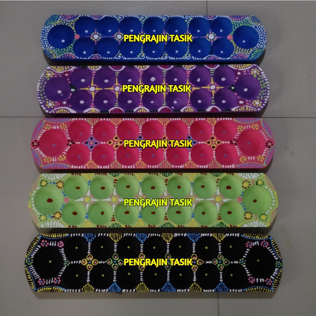 Jual Mainan Congklak Kayu Lurus Motif Batik Congklak Tradisional Anak ...