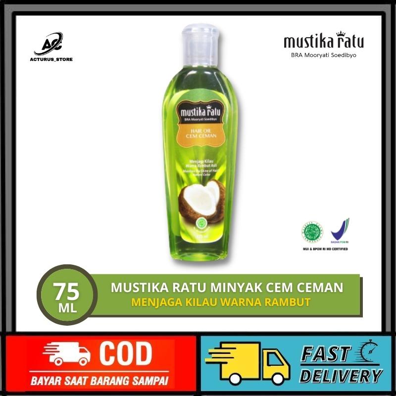 Jual Mustika Ratu Minyak Cem-Ceman 75mL / Minyak Kelapa / BISA BAYAR ...