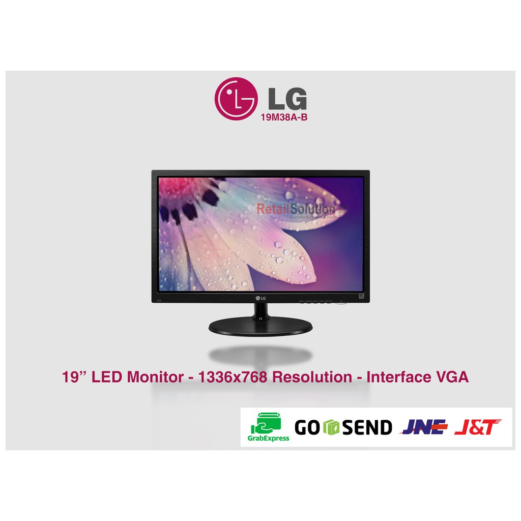 Jual LG 19M38A-B 19" HD LED Monitor Indonesia|Shopee Indonesia