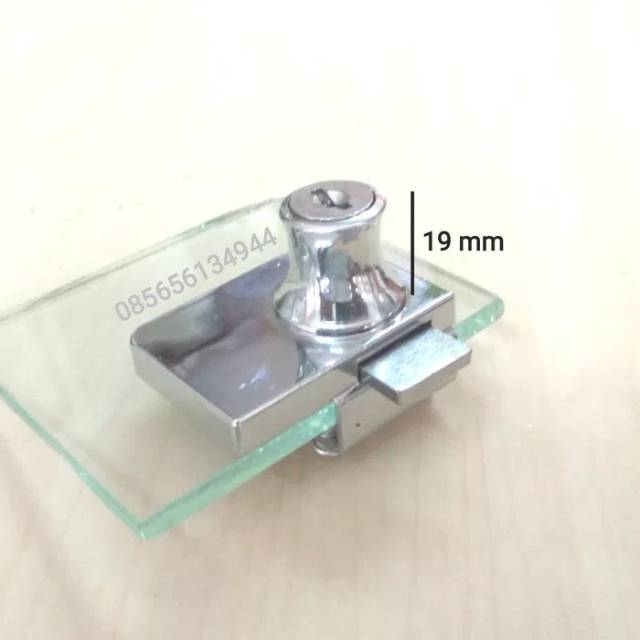 Jual Kunci Kaca Jepit Double Pintu Lemari 2 Daun Kaca | Shopee Indonesia