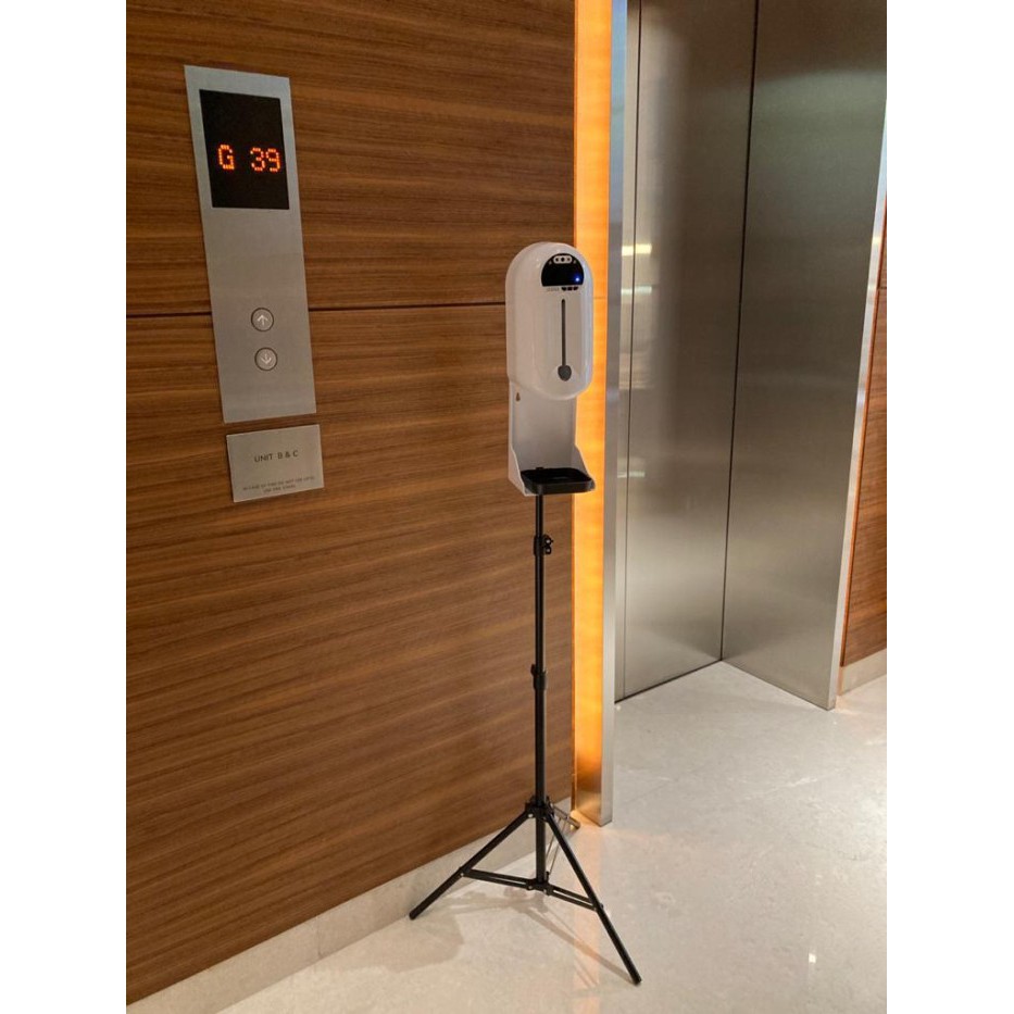 Jual Thermometer Infrared Hand Sanitizer Disinfectant Dispenser Sensor ...