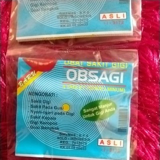 Jual OBSAGI (obat sakit gigi) | Shopee Indonesia