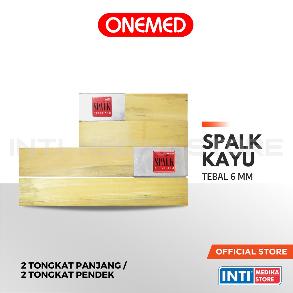 Jual ONEMED - Spalk Kayu | Bidai Kayu Patah tulang | Penyangga ...
