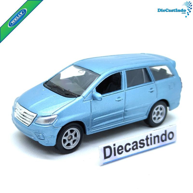 Jual Welly Nex 1:60 - Toyota Innova, Biru Muda | Shopee Indonesia