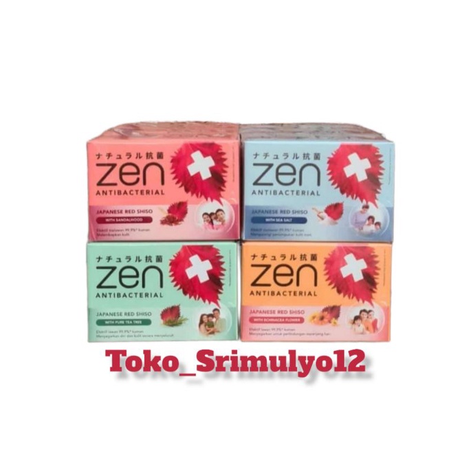 Jual Sabun Batang Mandi Zen 70Gr (1 Banded Isi 4 Pcs) | Shopee Indonesia