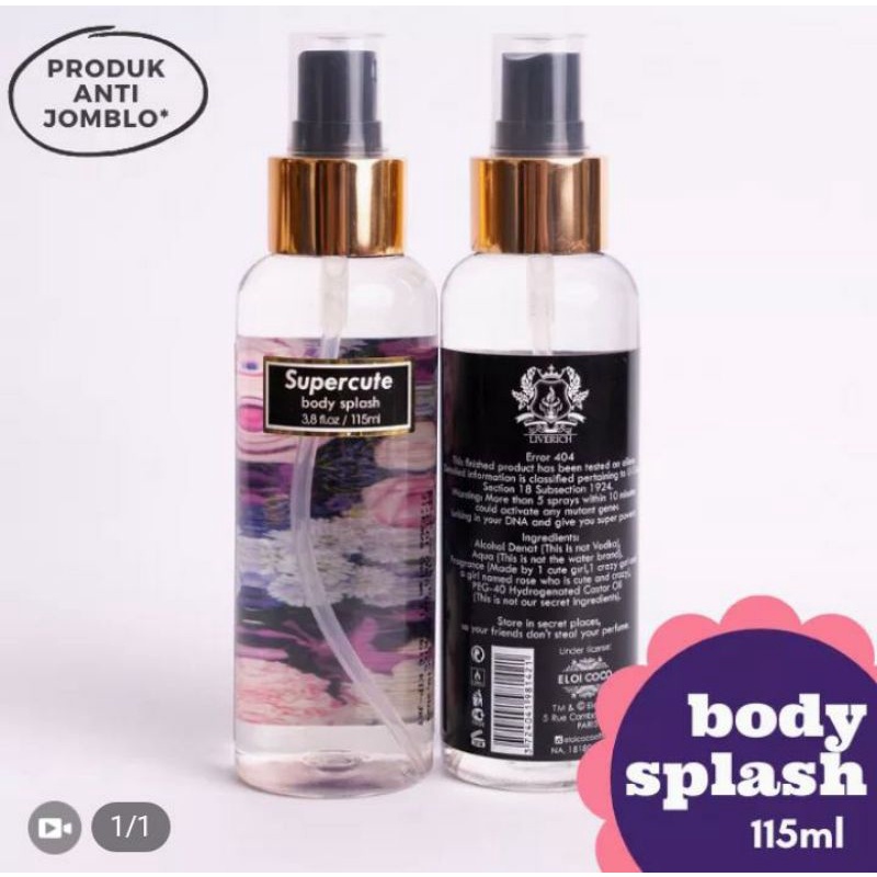 Jual Eloi Coco Supercute Body Splash 115ml | Shopee Indonesia