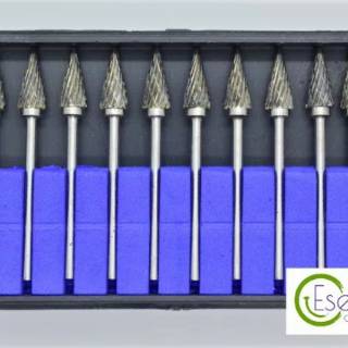 Jual Fraser Kerucut Tungsten Carbide Freser Dental Lab Poles Akrilik ...
