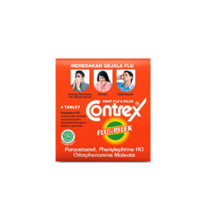 Jual CONTREX FLU & PILEK 4 TABLET | Shopee Indonesia