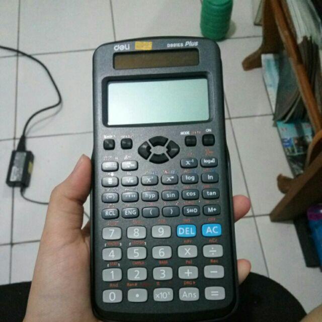 Deli Kalkulator Saintifik Scientific Calculator 417 Function 170 80 ...