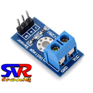 Jual Sensor Tegangan Voltage Sensor Divider Dc 0-25V Arduino Indonesia ...