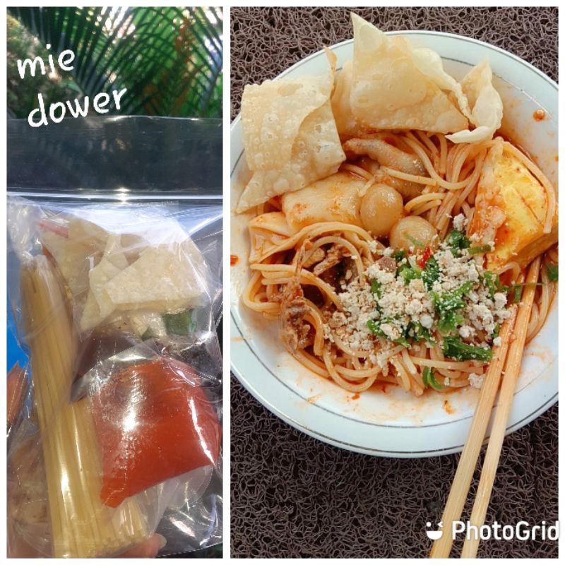 Jual mie dower khas garut//jajanan pedas porsi jumbo | Shopee Indonesia