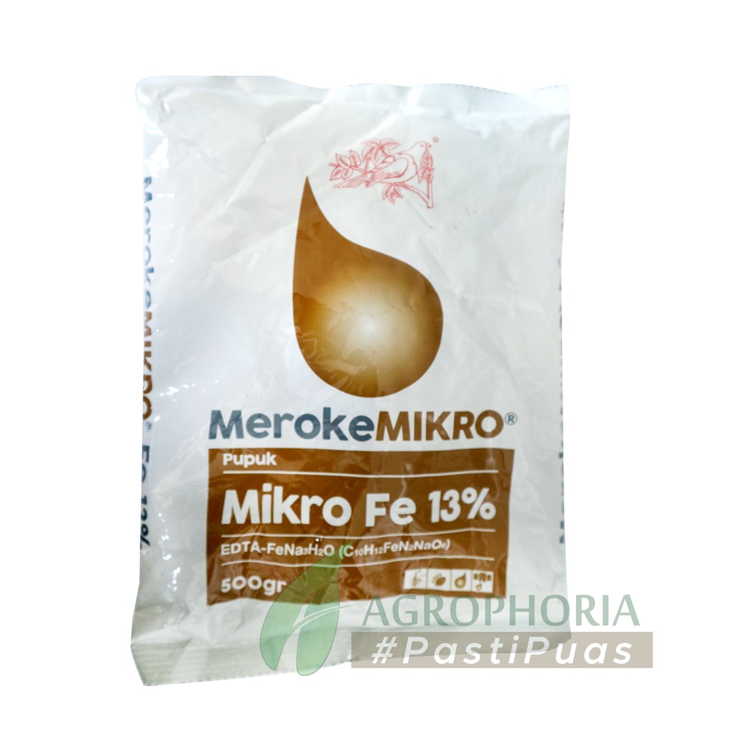 Jual Pupuk Meroke Mikro Fe 13% 500gr - Meroke Tetap Jaya | Shopee Indonesia