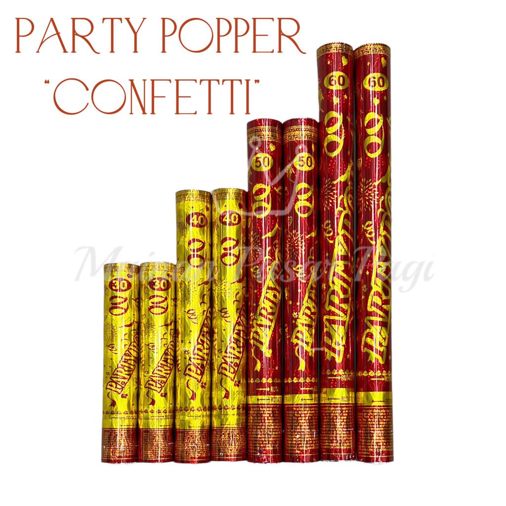 Jual CONFETTI / Party Popper / Popper Party Ulang Tahun & Wedding ...