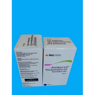 Jual RHINOFED SIRUP 60 ML Indonesia|Shopee Indonesia